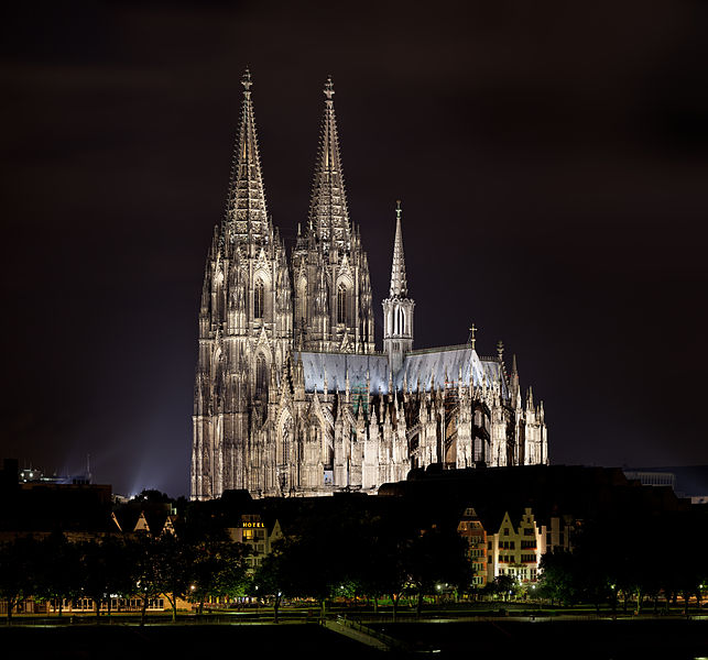 Kölner Dom - Sehenswürdigkeiten entlang des Rheins